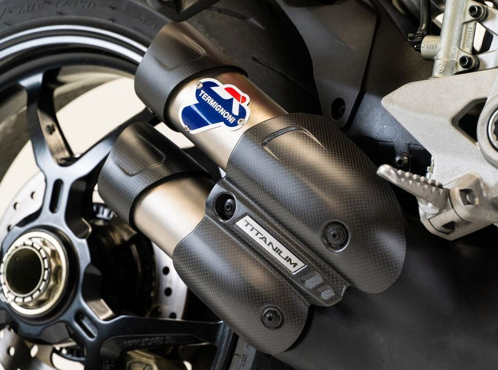 Termignoni Double Silencer Slip-On Exhaust 21- Ducati Supersport 950/S