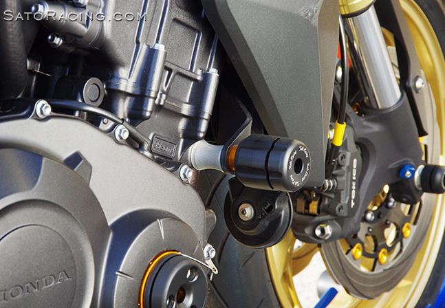 Shop Sato Racing Frame Sliders '08-'16, '18-'23 Honda CB1000R ...