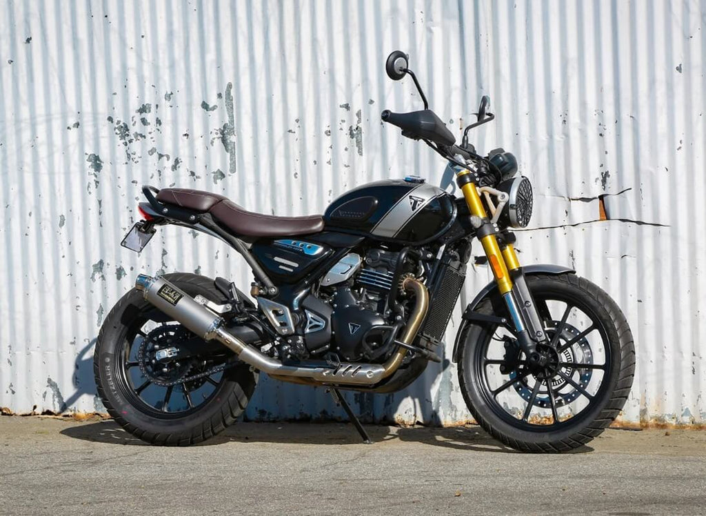 Yoshimura GP-Magnum Slip-On Exhaust 24-25 Triumph Speed/Scrambler 400 ...
