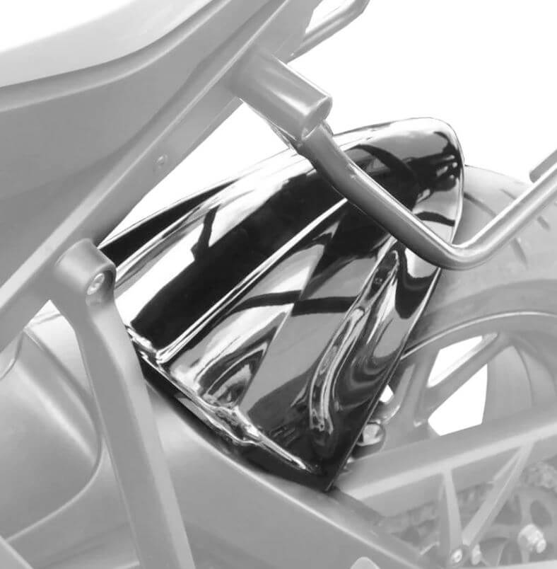 Pyramid Rear Tire Hugger '15-'19 BMW S 1000 XR | Gloss White ...