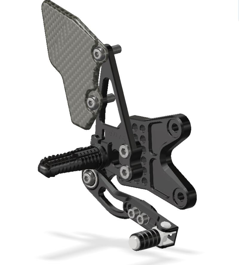 Attack Performance Adjustable Rearsets 22-25 Yamaha R7 – Motostarz Canada