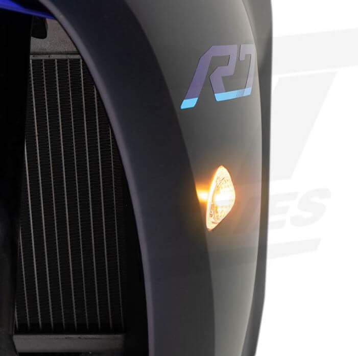 TST Industries HALO-GTR Front LED Flushmount Turn Signals Yamaha R7 ...