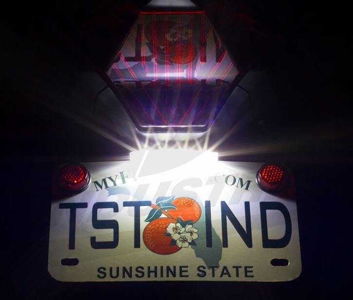 TST Industries LED Low-Profile Universal Fit License Plate Light ...