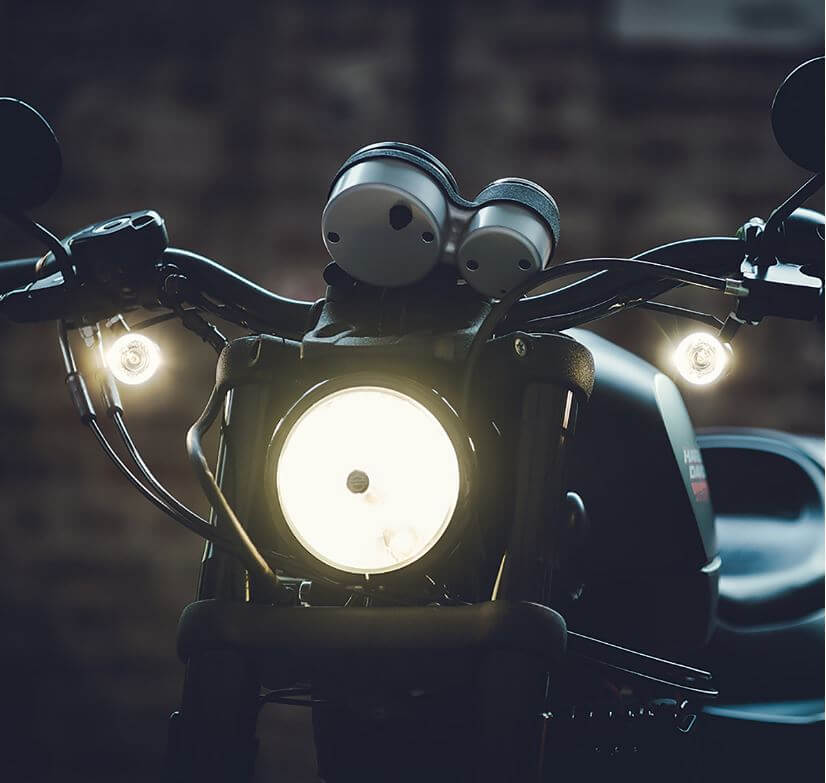 Kellermann Bullet 1000 PL White LED Blinker & Running Light (Each ...