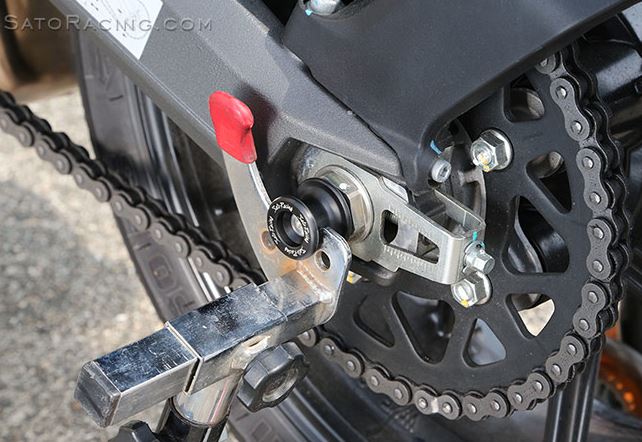 Sato Racing Rear Axle Spools 2015-2016 Ducati Scrambler [SPL-DSCRAM ...